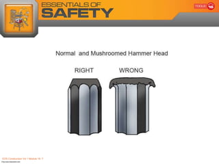 OSHA Hand and Power Tools Safety Presentation | PPT