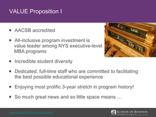 Overview of all UAlbany MBA Degree options | PPT
