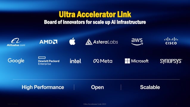 Ultra Accelerator Link (UALink): Accelerator Scale-up Network | PPTX