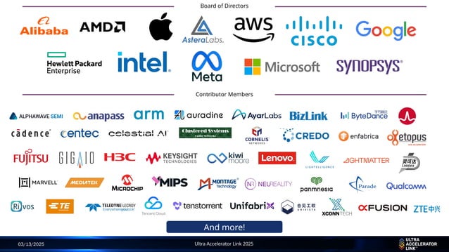 Ultra Accelerator Link (UALink): Accelerator Scale-up Network | PPTX