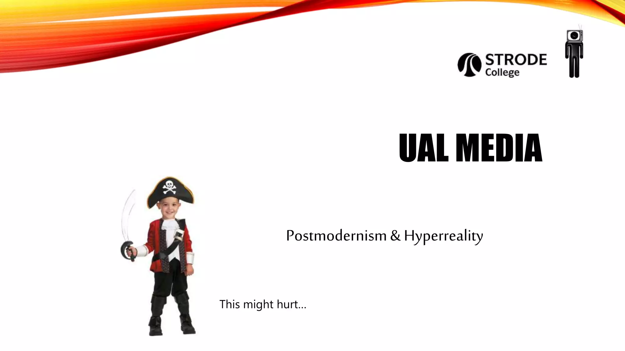UAL Media Language Theory Postmodernism | PPT