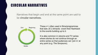UAL Media Unit 4" Structuralism - Narrative | PPT