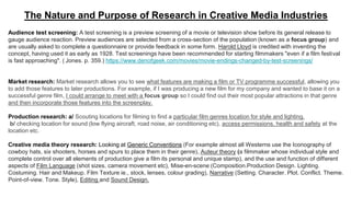 Ual Level 3 Unit 2 media production Research | PPTX