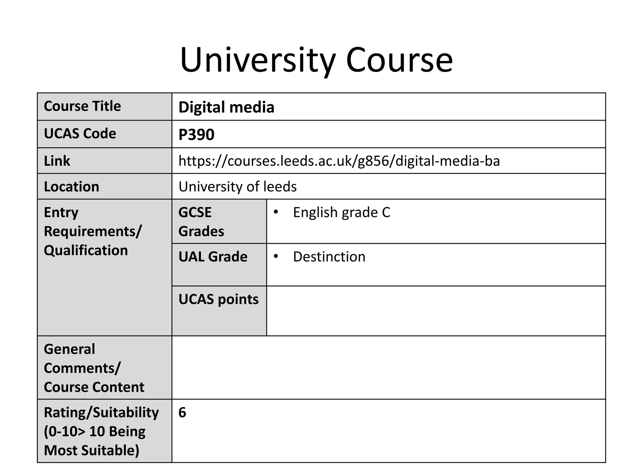 Ual ucas pro forma (1) | PPTX