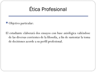 UAME Bienvenida Ética Corporativa | PPT