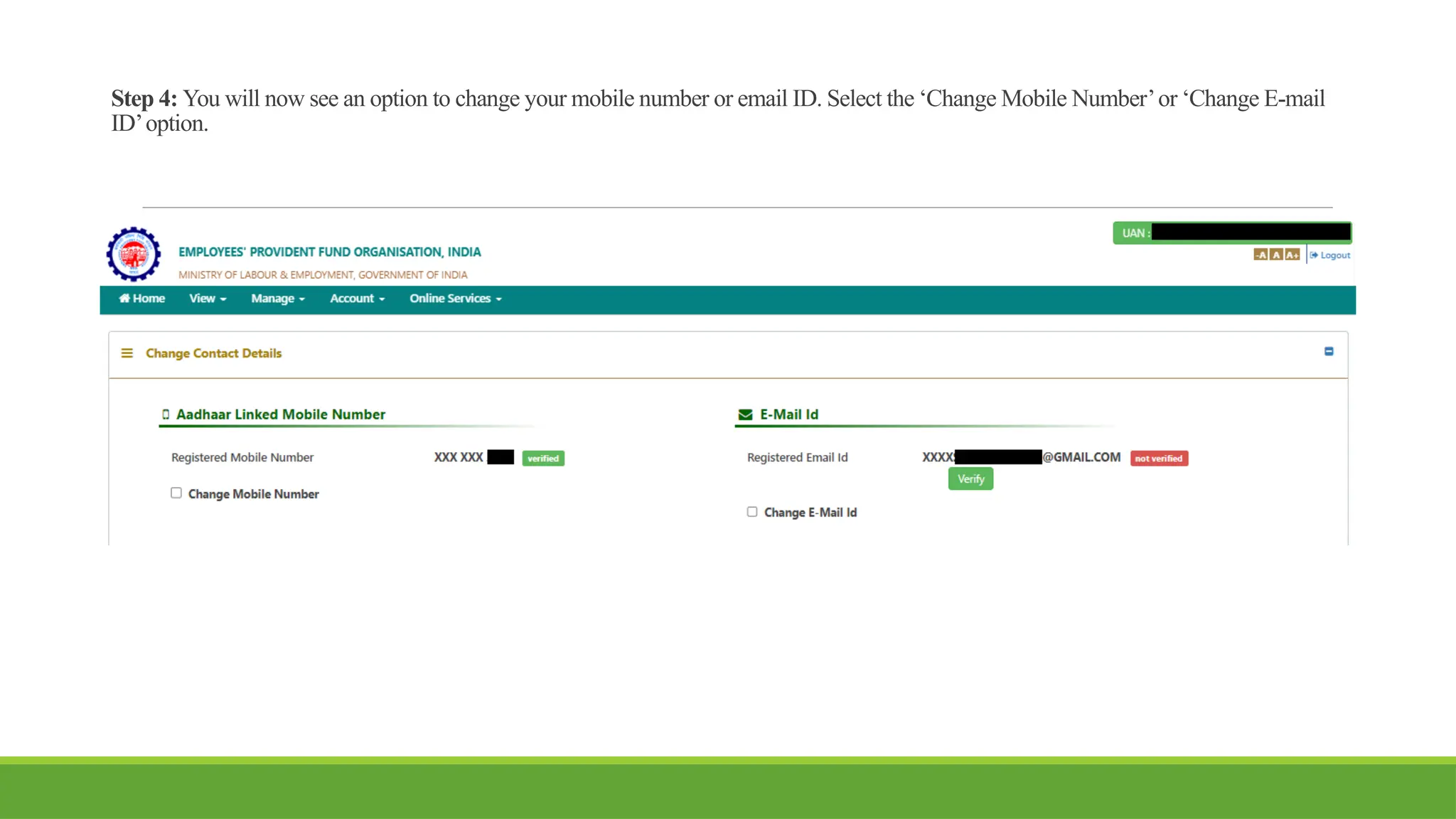 UAN and E Nomination KYC PF (1).pptxdhdjdk | PPTX