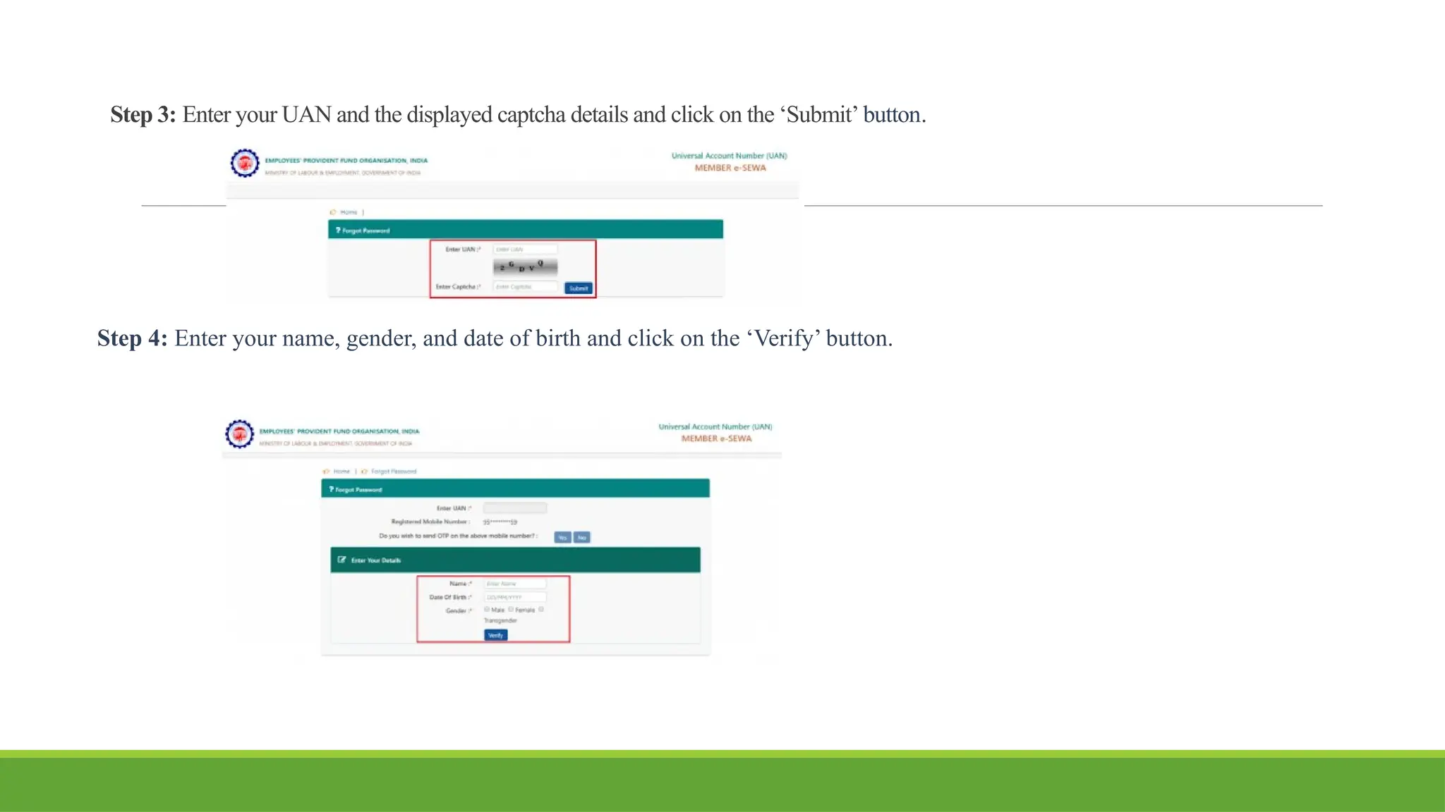 UAN and E Nomination KYC PF (1).pptxdhdjdk | PPTX