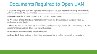 UAN and E Nomination KYC PF (1).pptxdhdjdk | PPTX