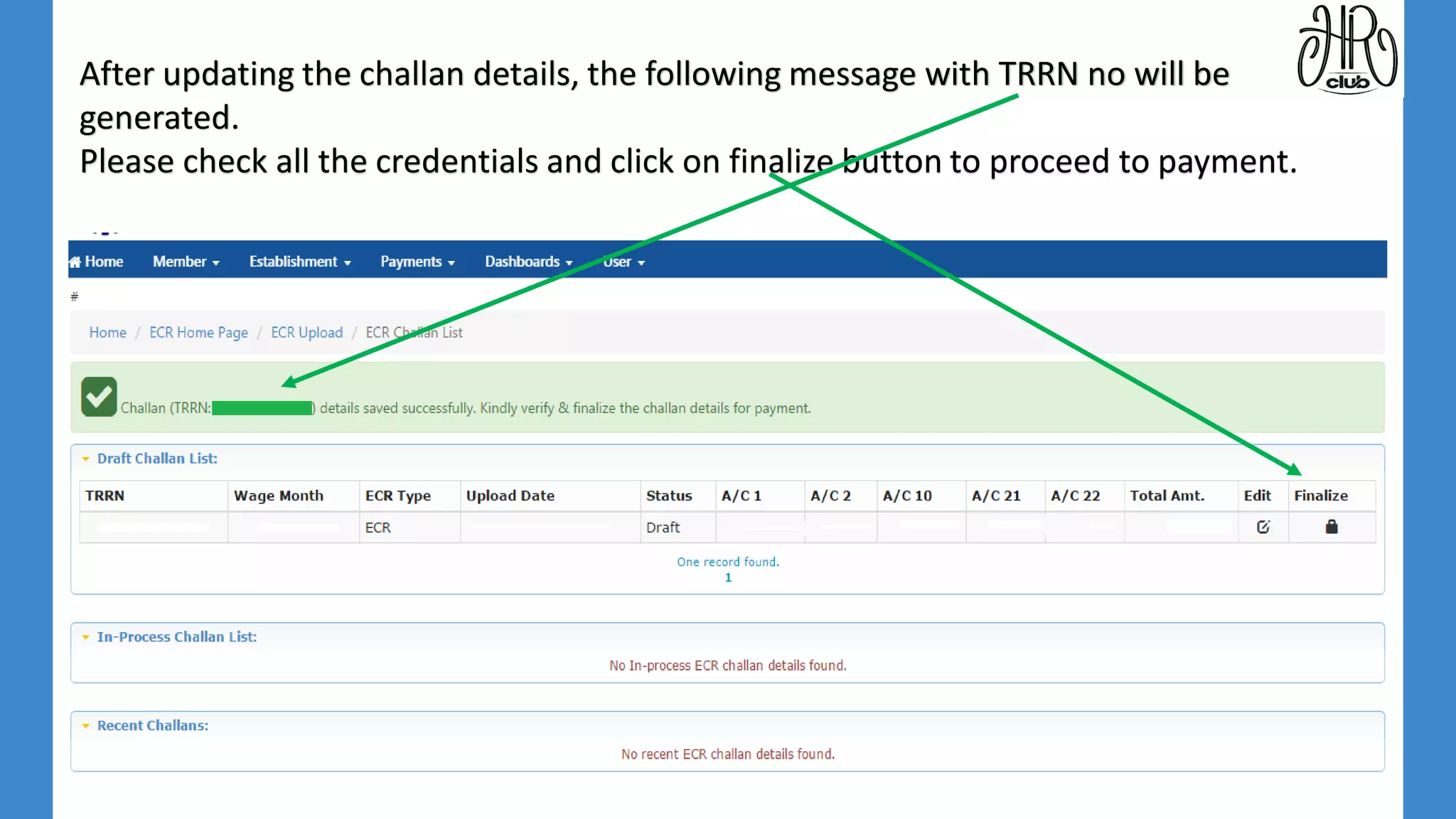 Uan based ecr for new pf portal | PDF