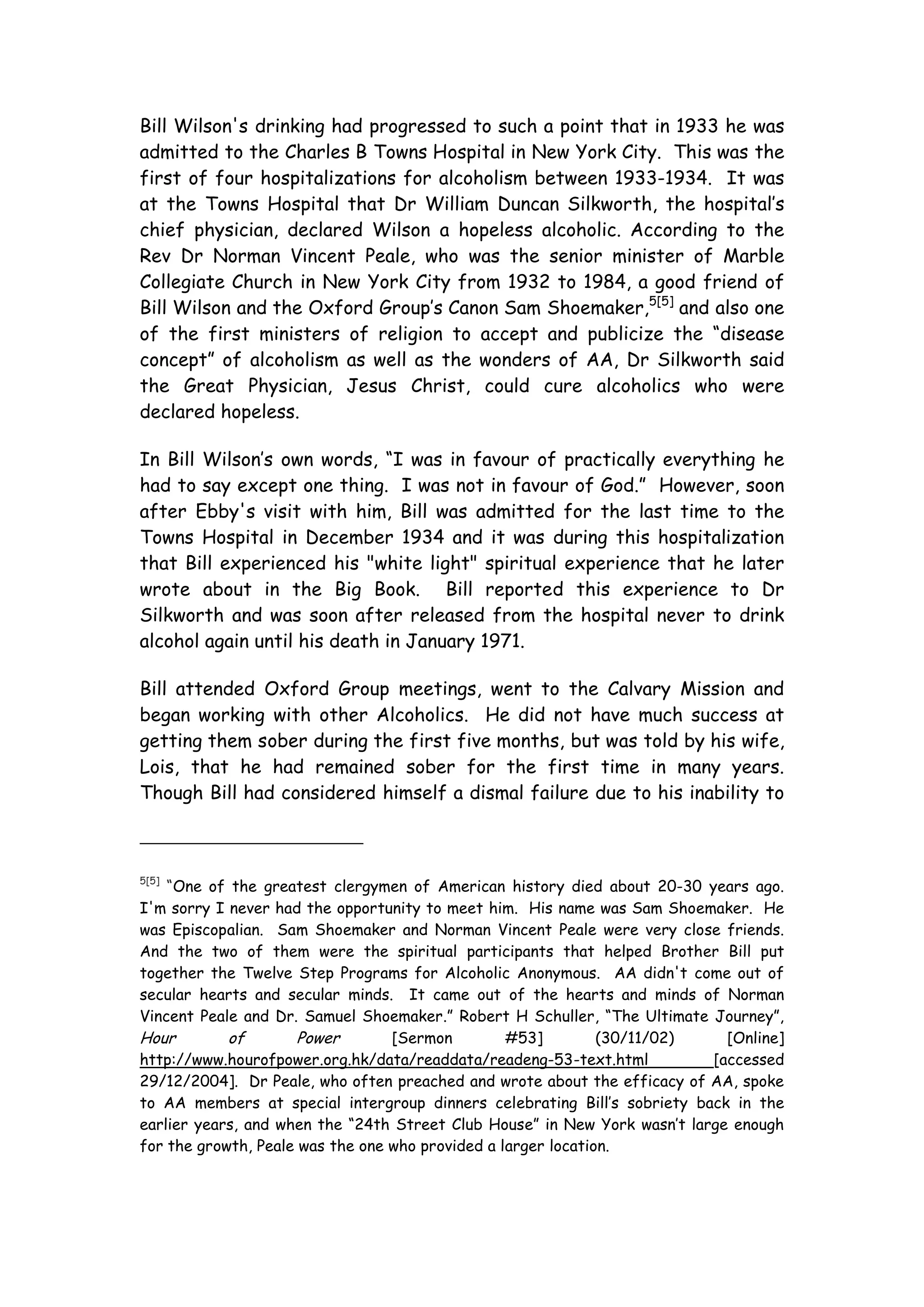 UNITARIANISM AND ALCOHOLICS ANONYMOUS | PDF