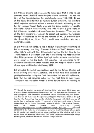 UNITARIANISM AND ALCOHOLICS ANONYMOUS | PDF