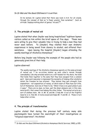 UNITARIANISM AND ALCOHOLICS ANONYMOUS | PDF