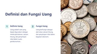 PowerPoint Materi Uang-dan-Lembaga-Keuangan | PPTX