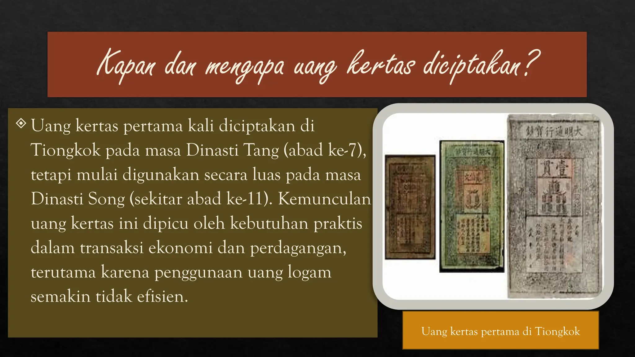uang dan lembaga keuangan, jenis jenis uang ptx | PPTX