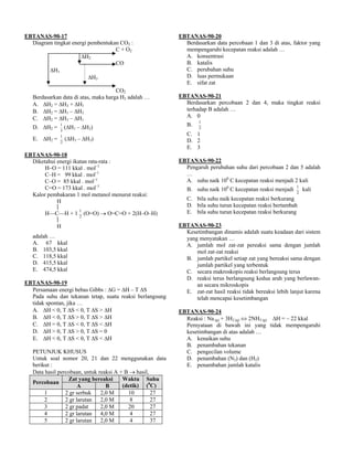 Uan kimia sma 1990 | PDF