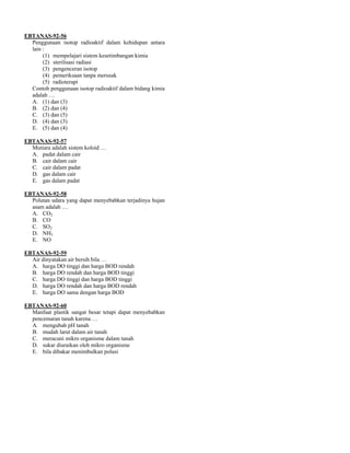 Uan kimia sma 1992 | PDF