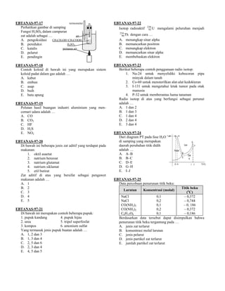 Uan kimia sma 1997 | PDF
