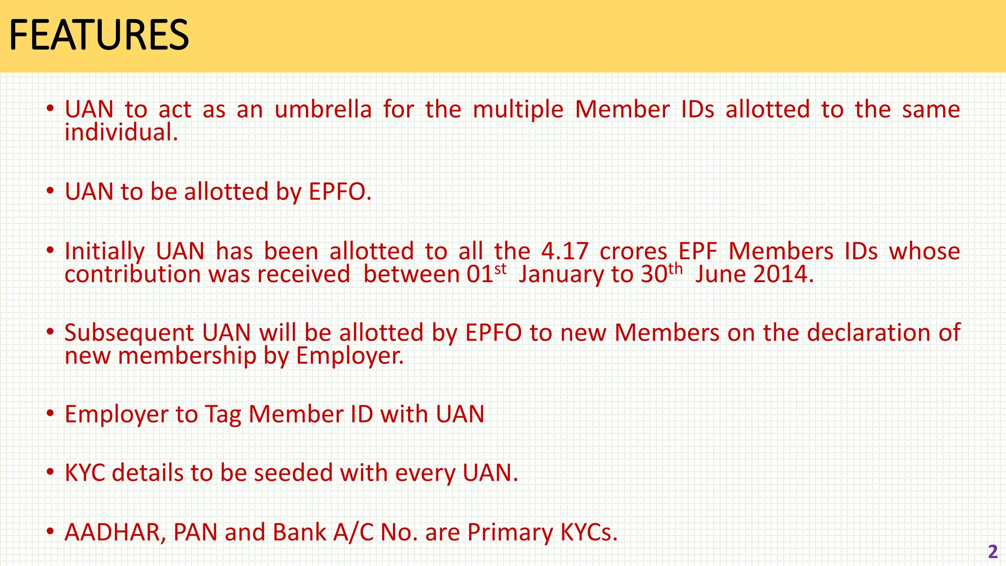 Uan presentation | PDF