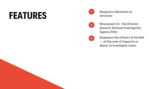 UAPA- Unlawful Activities Prevention Act | PPTX