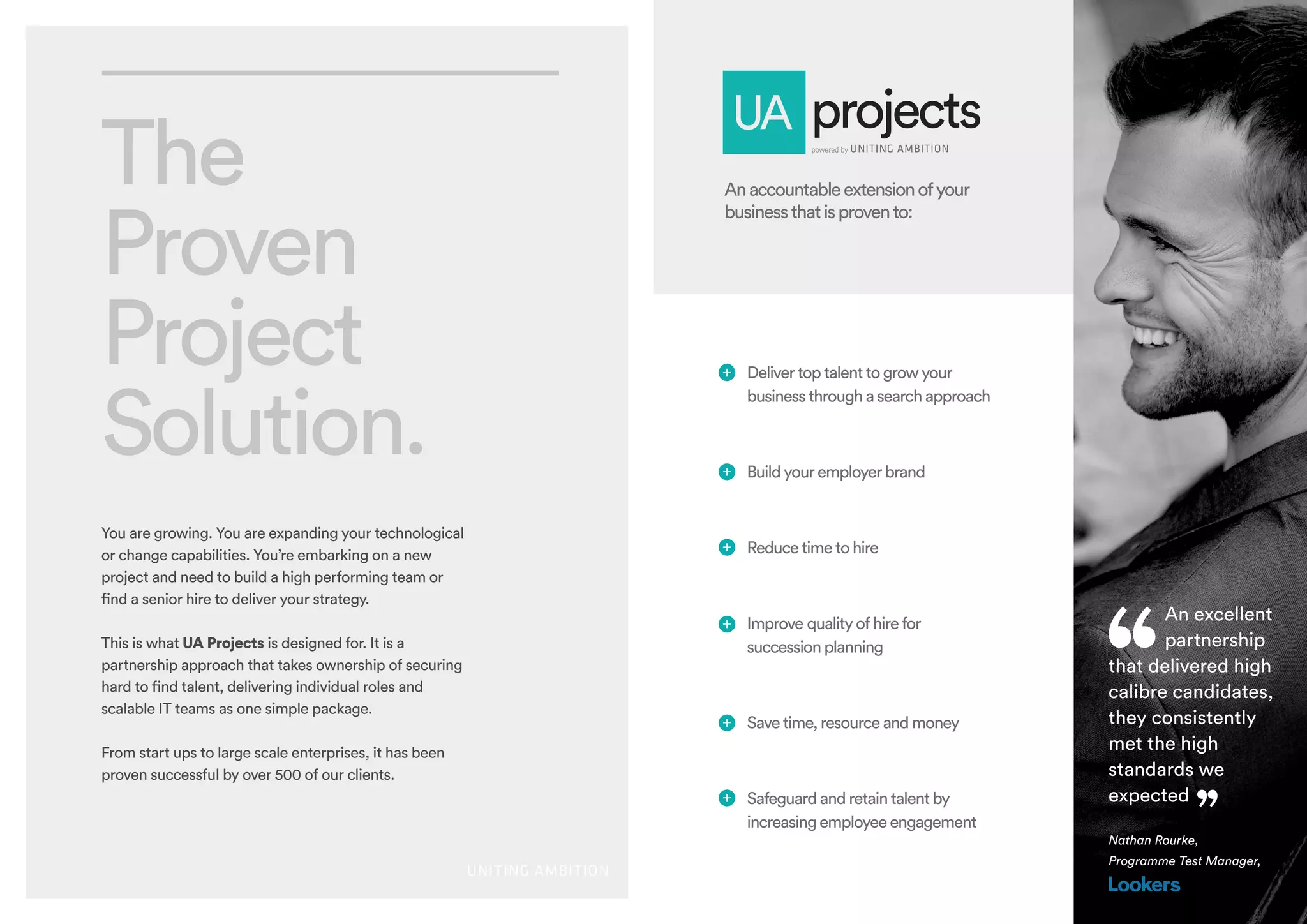 UA Projects - The Proven Projects Solution | PDF