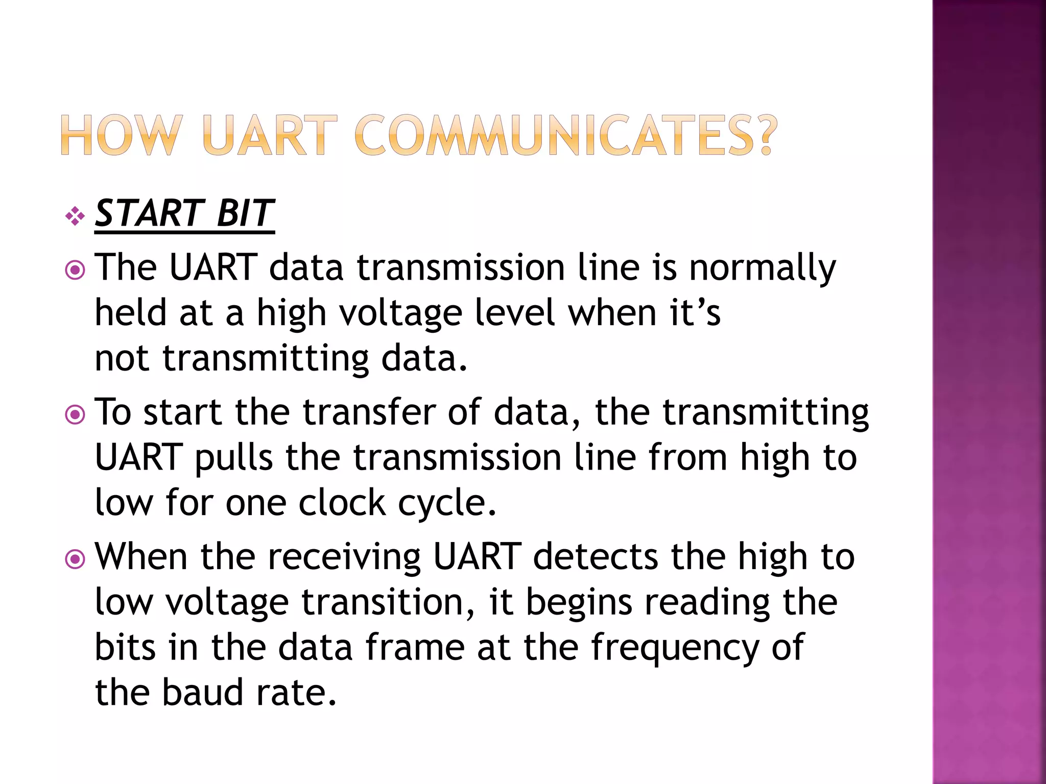 Uart | PPTX | Computer Networking | Computing