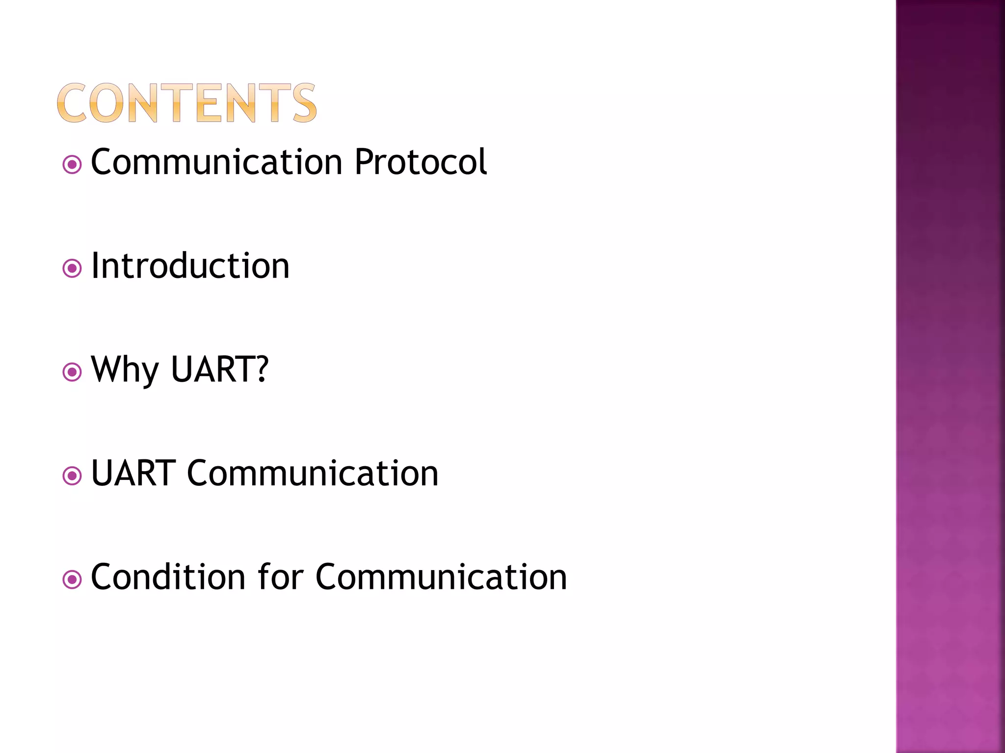 Uart | PPTX | Computer Networking | Computing