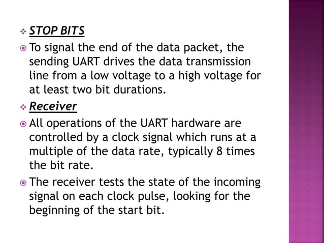 Uart | PPTX | Computer Networking | Computing
