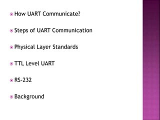 Uart | PPTX