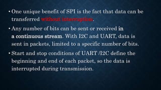 UART SPI and I2C serial Interfaces .pptx