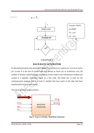 Universal Asynchronous Receive and transmit IP core | PDF