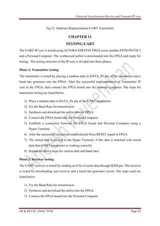 Universal Asynchronous Receive and transmit IP core | PDF