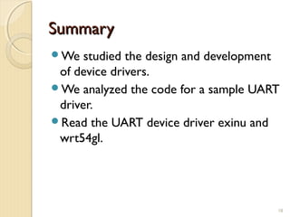 Uart driver nov13 | PPT