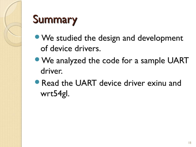 Uart driver nov13 | PPT