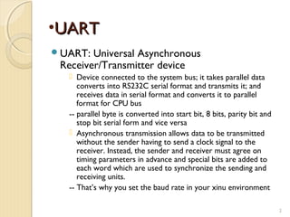 Uart driver nov13 | PPT
