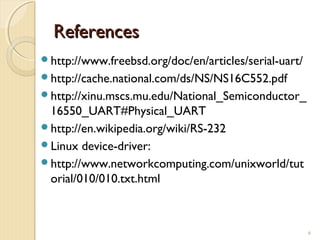 Uart driver nov13 | PPT