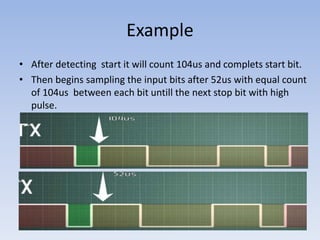 UART(universal asynchronous receiver transmitter ) PPT | PPTX