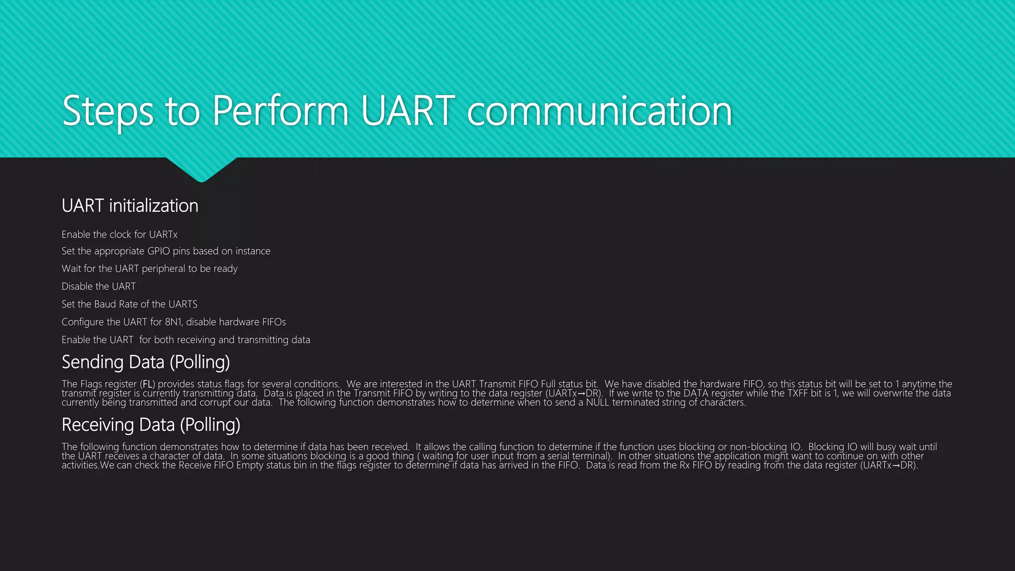 Serial Communication Uart soc | PPTX