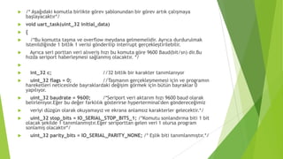 Uart ve seri̇ haberleşme | PPT