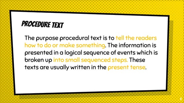 Procedure Text | PPTX