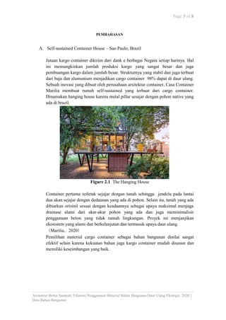 -arsitektur bebas sampah-efisiensi penggunaan material bahan bangunan ...