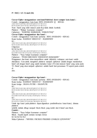 Uas k eamanan komputer | DOCX