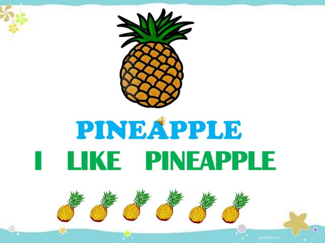 Teaching Fruits For Children. PPT | PPTX | Gardening | Home & Garden