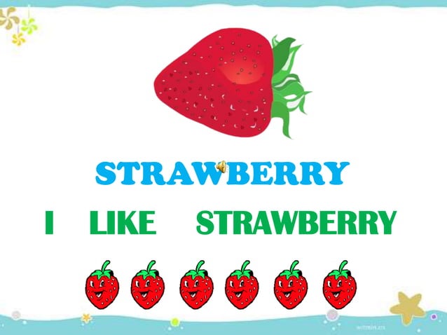 Teaching Fruits For Children. PPT | PPTX | Gardening | Home & Garden