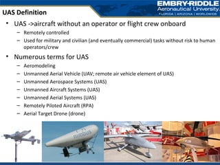 UAS--Unmanned Aerospace Systems | PPT