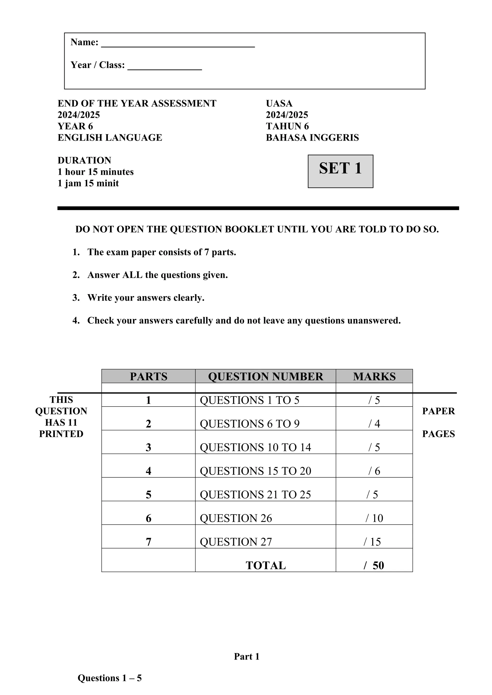 UASA 2024 ENGLISH YEAR 6 SET 1 (1).docx