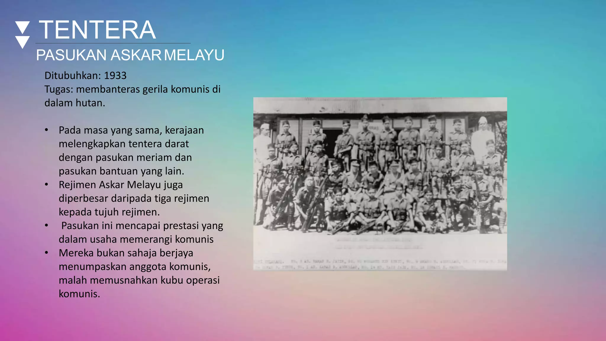 Usaha menangani ancaman komunis | PPTX