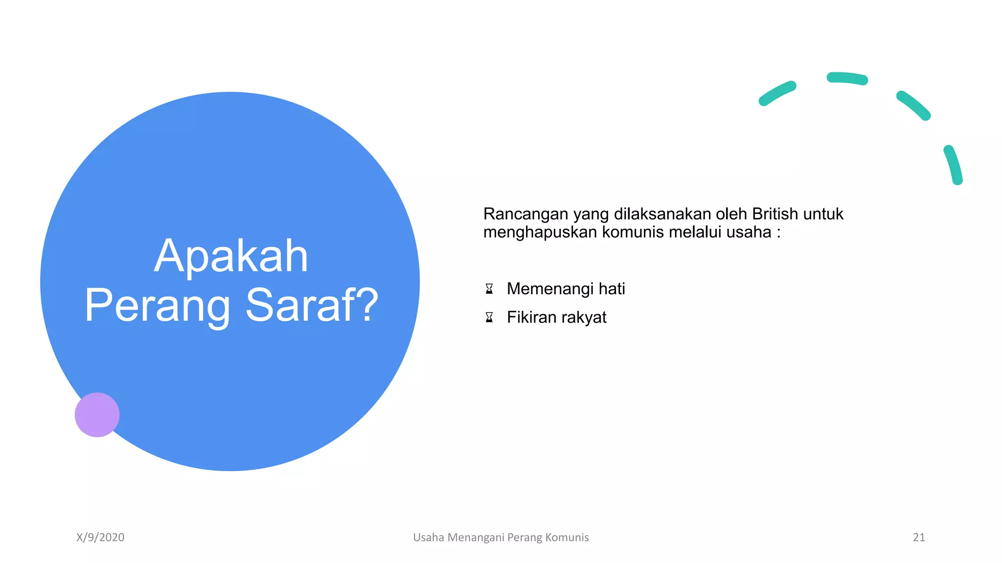 Usaha menangani ancaman komunis | PPTX