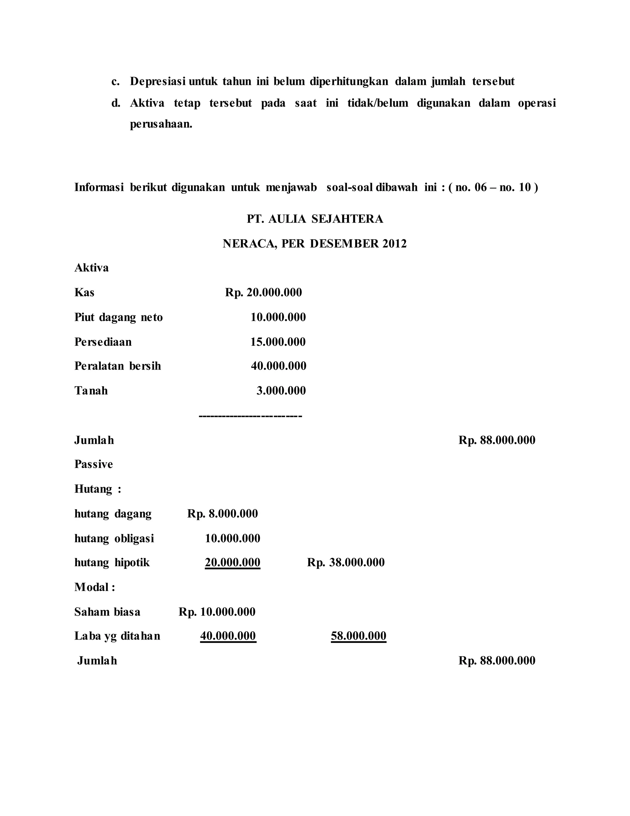 Uas analisa lap keu | DOCX