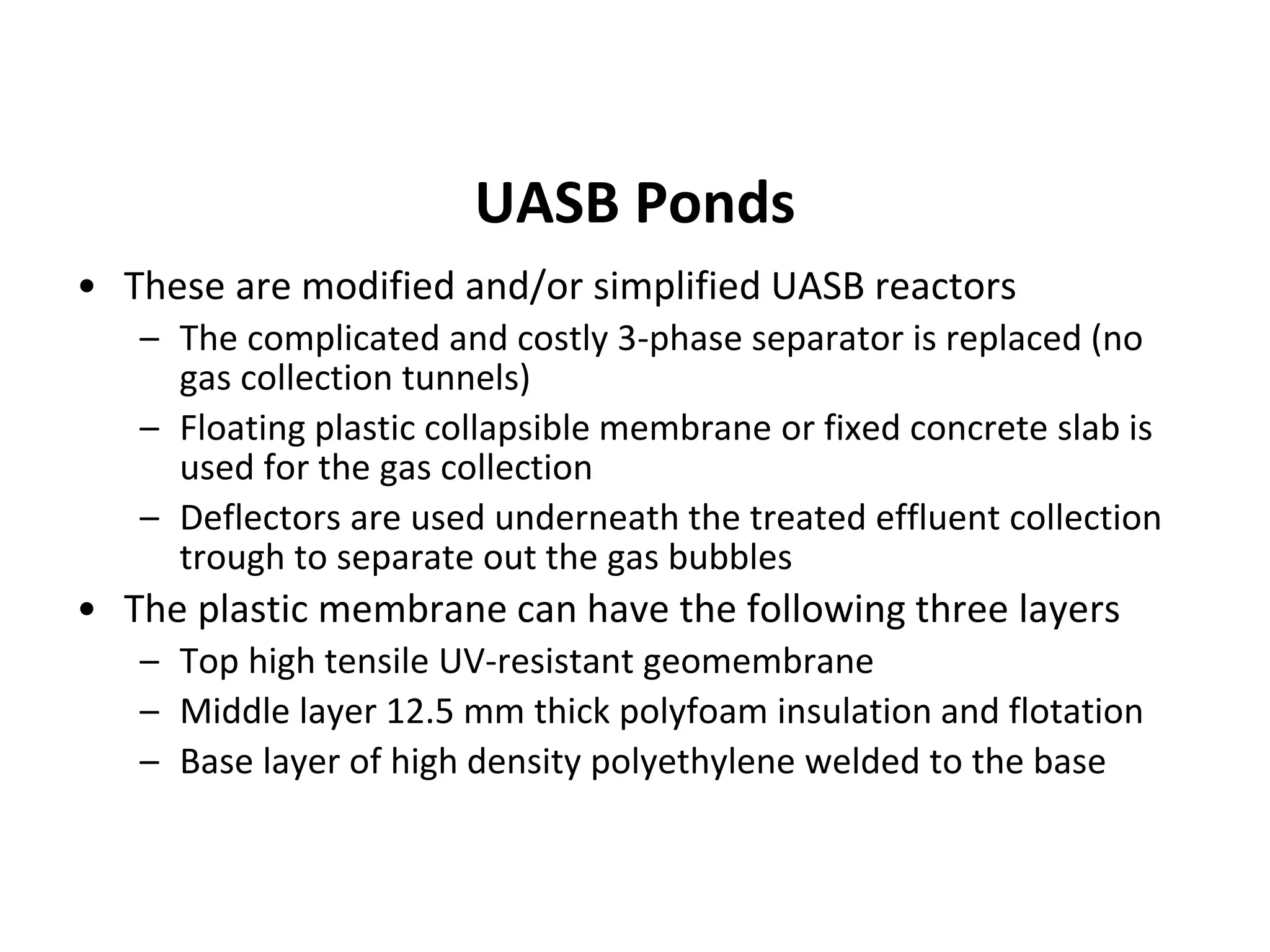 UASB reactors | PPTX