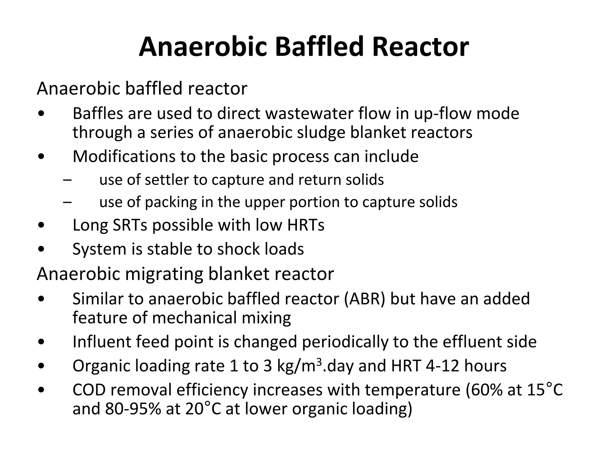 UASB reactors | PPTX